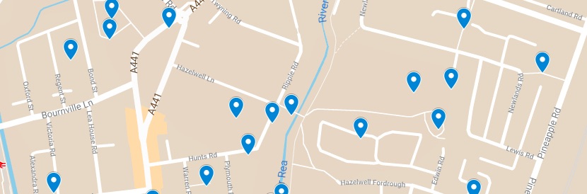 Mapping Stirchley – Walkspace